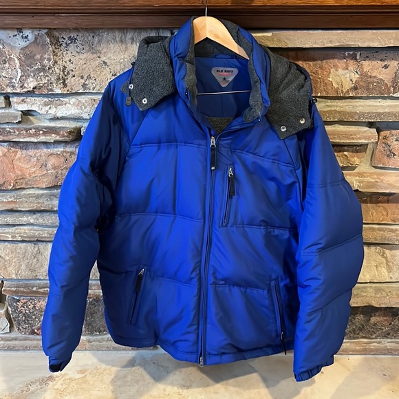 Old Navy | Jackets & Coats | Vintage Old Navy Outerwear Down Filled Hooded Puffer Jacket | Poshmark